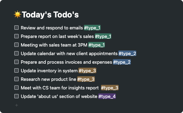 To do list - Workflowy guide